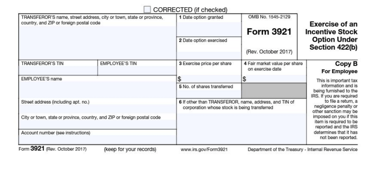 Did You Download Form 3921? Details To Know In It | Eqvista