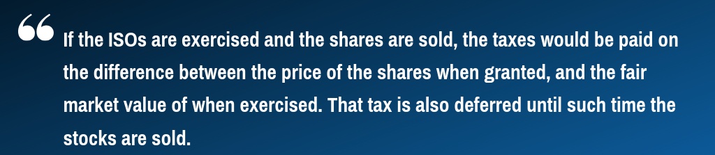 What is an incentive stock option plan (ISO)? | Eqvista