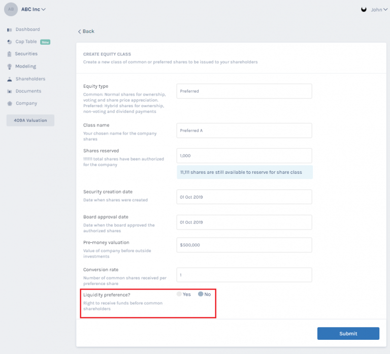 Valuation of Preferred Shares | Eqvista