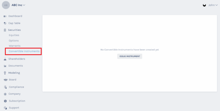 Convertible note template | Eqvista
