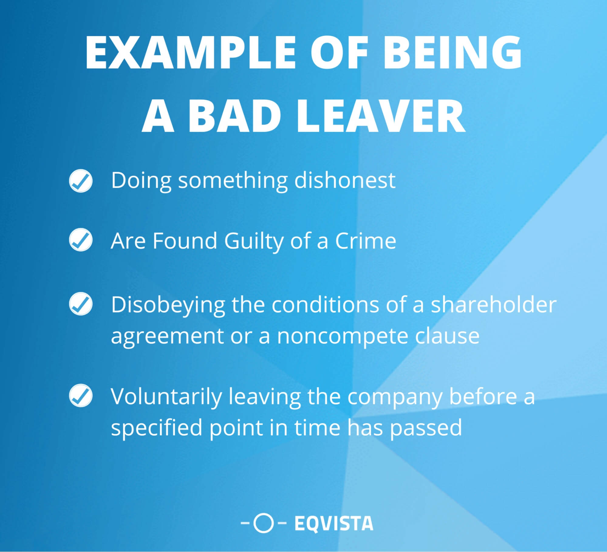 Good Leaver vs Bad Leaver: Key Differences | Eqvista