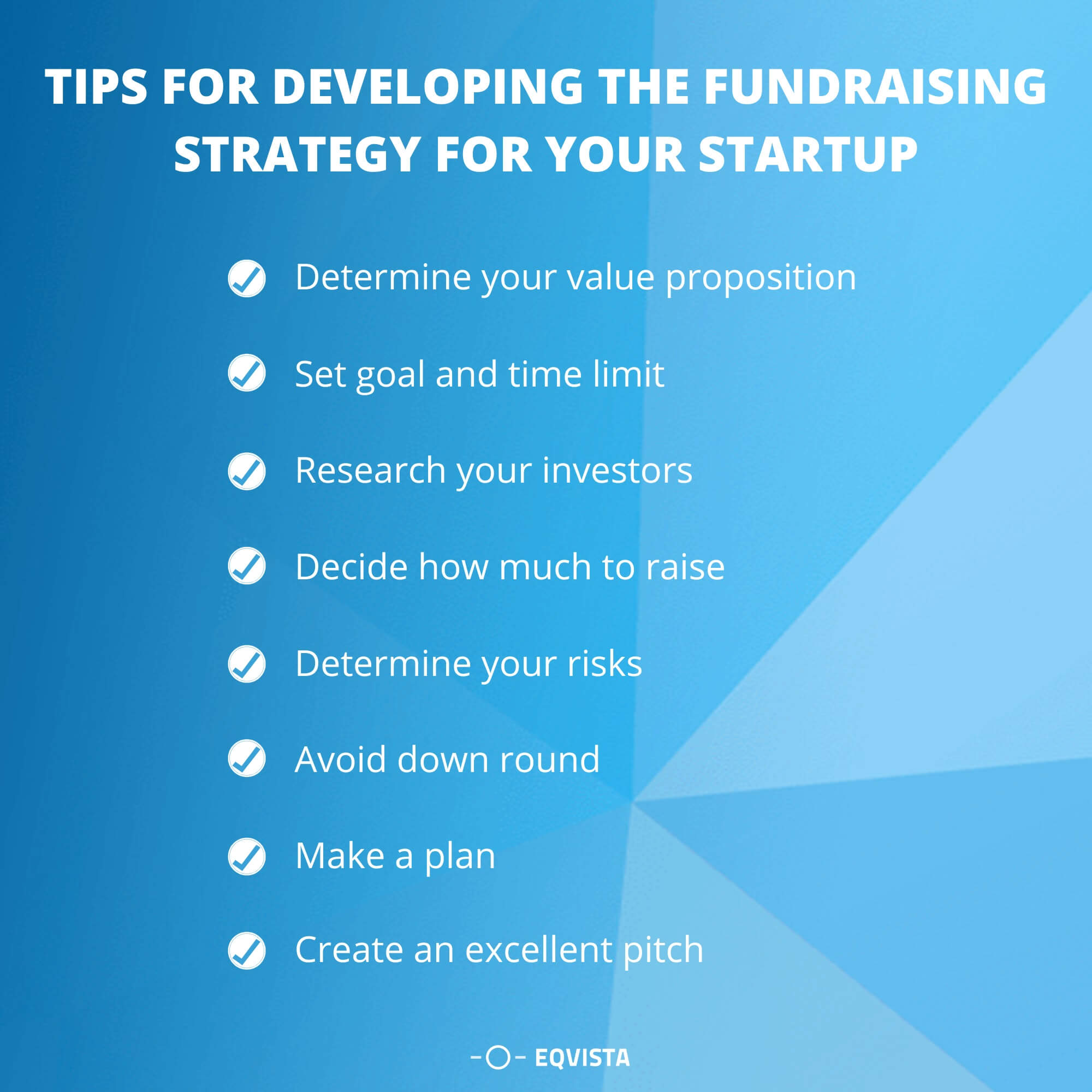 How to create successful fundraising strategy for startup? | Eqvista