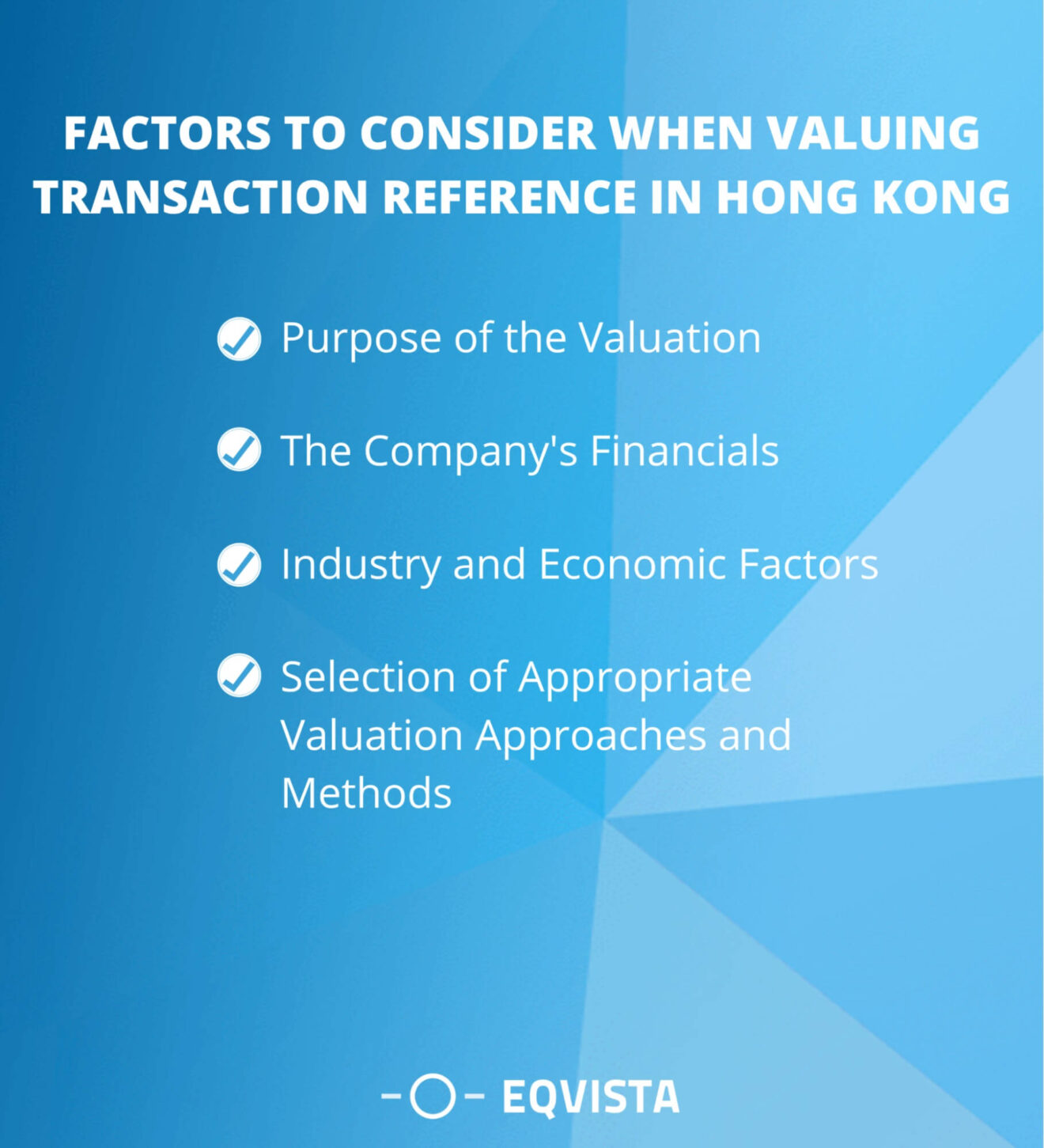 Business Valuation for Transaction Reference in Hong Kong | Eqvista