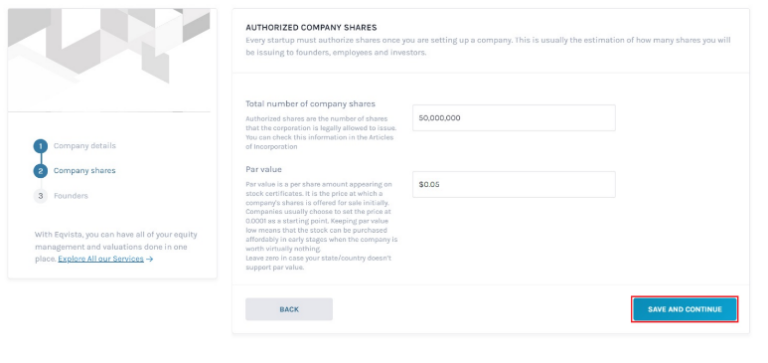 Pro Forma Cap Table | Eqvista