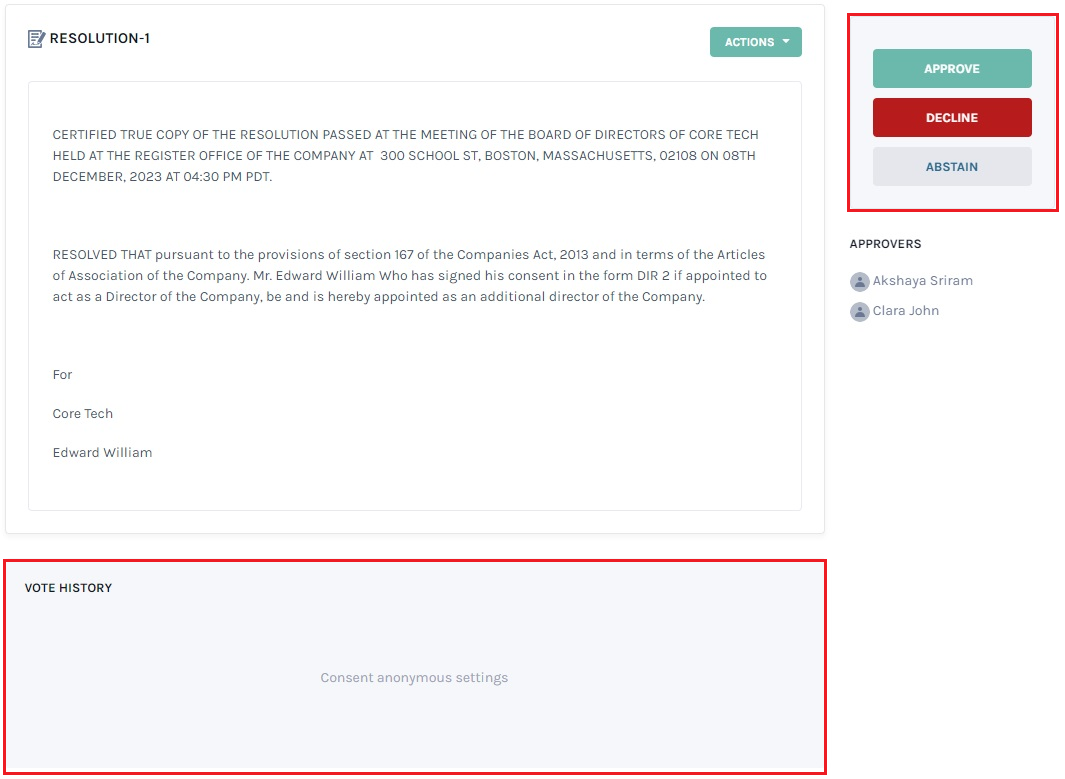 What is a Board Resolution and when is it required? | Eqvista