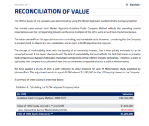 409A Valuation Report Example (Sample PDF Included) | Eqvista