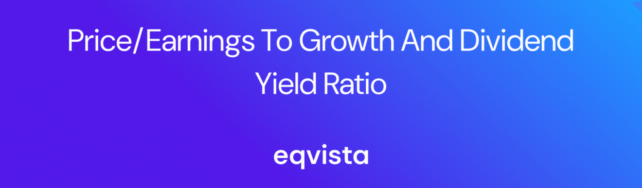 Price/Earnings to Growth and Dividend Yield Ratio (PEGY)